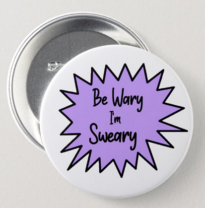 Sweary Badge/Magnet | Obsidian Star